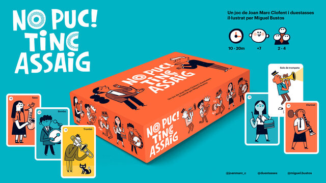 No puc! Tinc assaig — Verkami